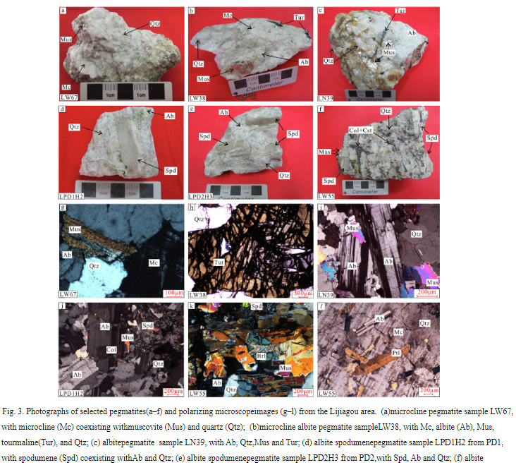 费光春：Evolution of pegmatite ore-forming fluid: The Lijiagou spodumene ...