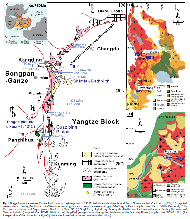 邹灏：A Neoproterozoic low-delta O-18 magmatic ring around South China ...